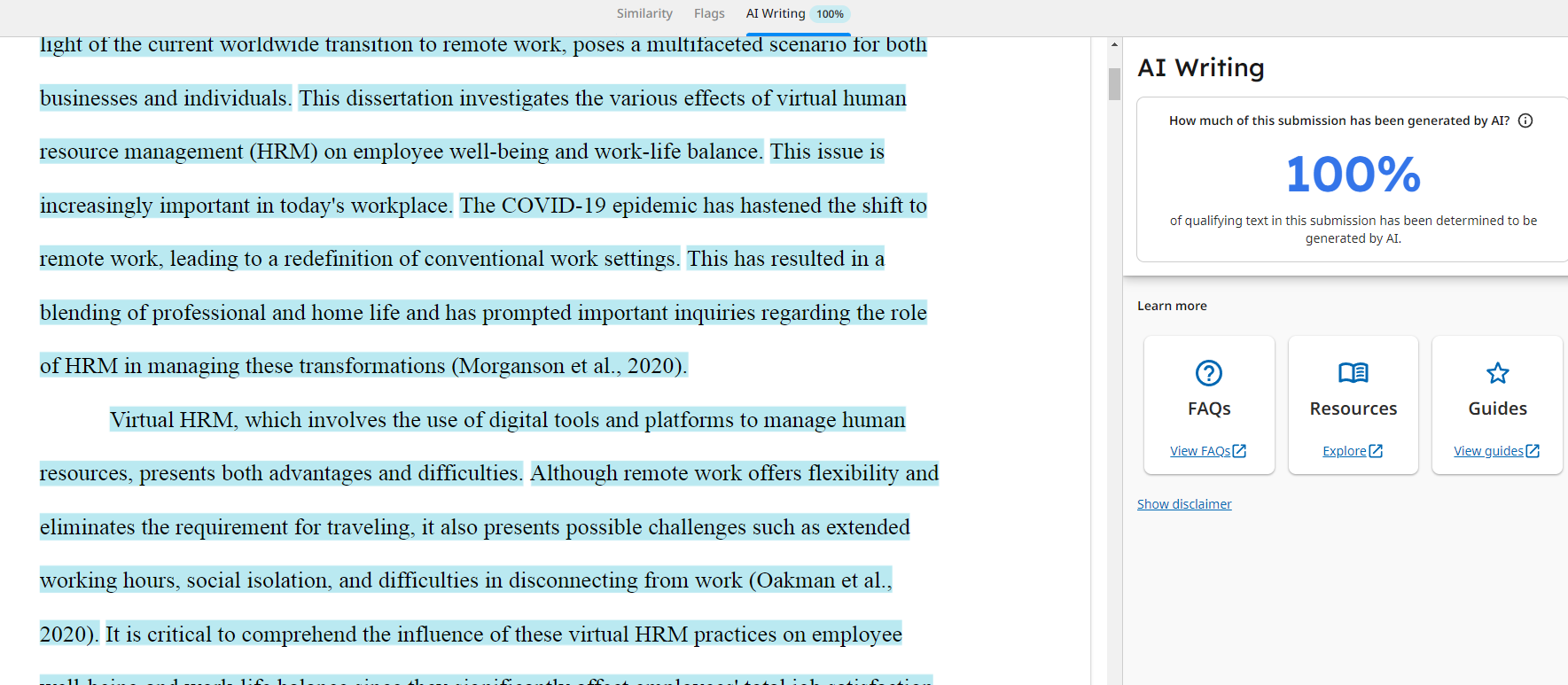 Why Turnitin AI Detection Mistakenly Flags Human Work as AI