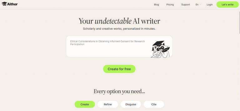 Aithor Review: Does It Really Bypass AI Detectors?