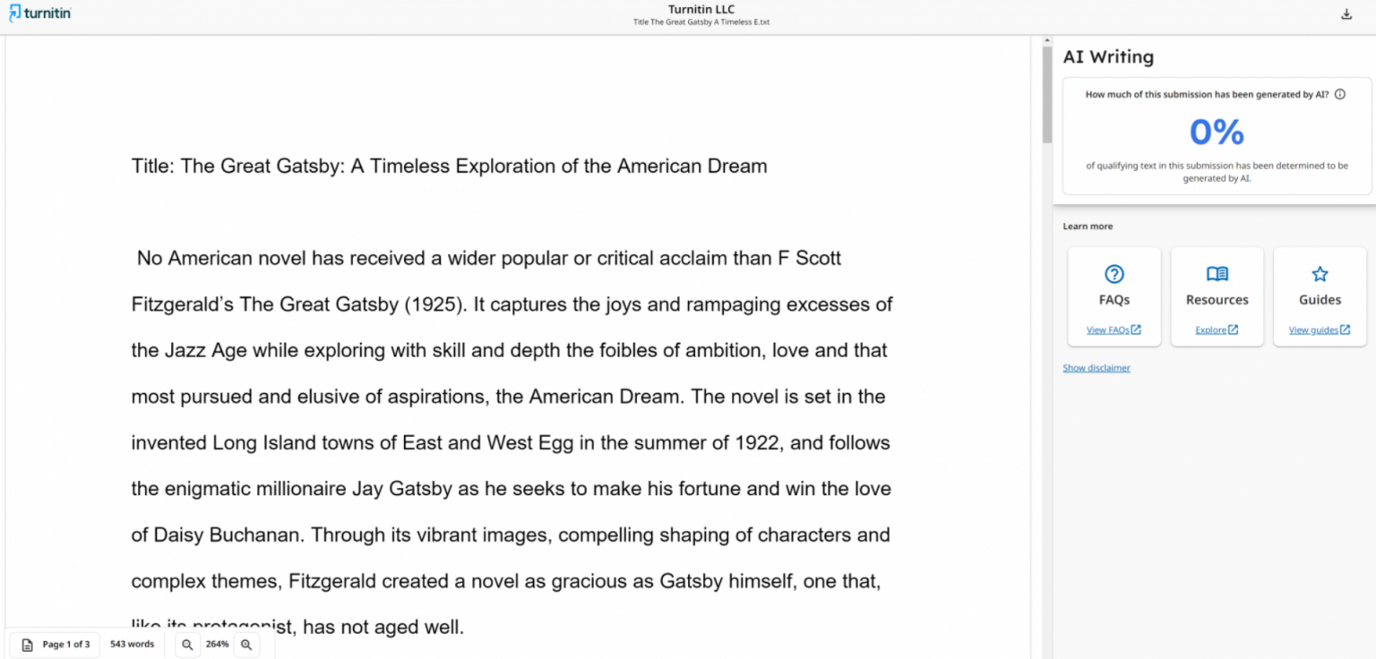 Does Phrasly bypass TurnItIn?